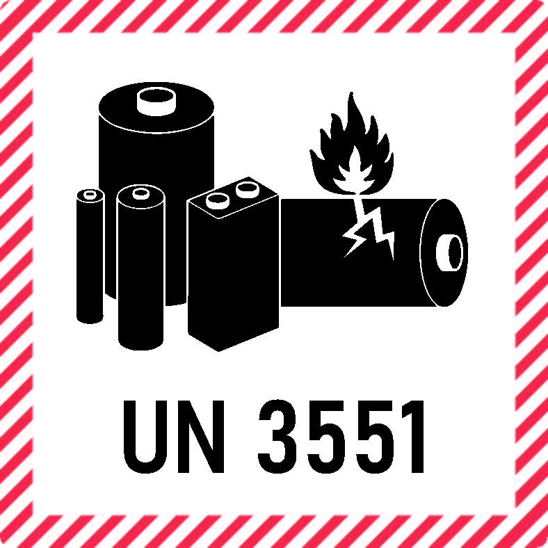 ADR Kennzeichnung Multilaterales Abkommen M354, UN3551, 100x100mm, 1 ...