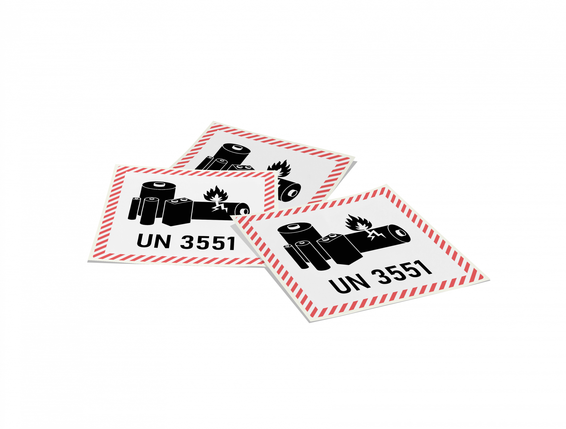 ADR Kennzeichnung Multilaterales Abkommen M354, UN3551, 100x100mm, 1 ...