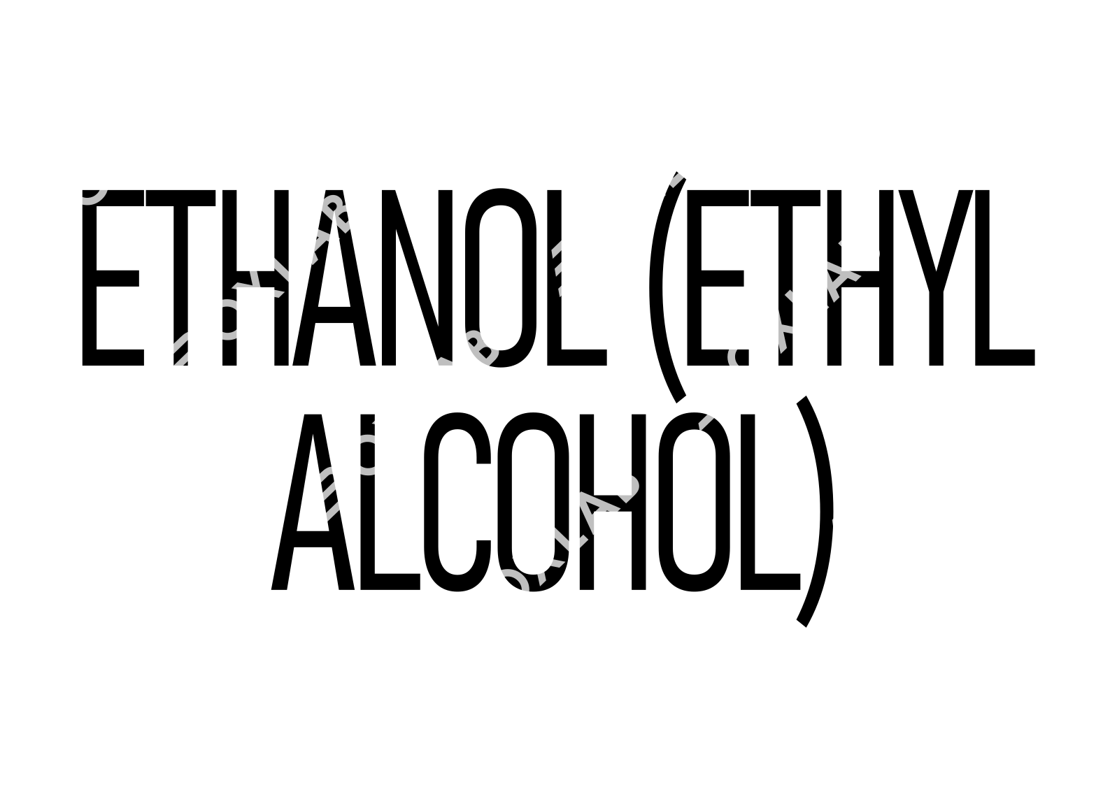 Dangerous goods label Technical name, UN1170 - Order online. 24h ...
